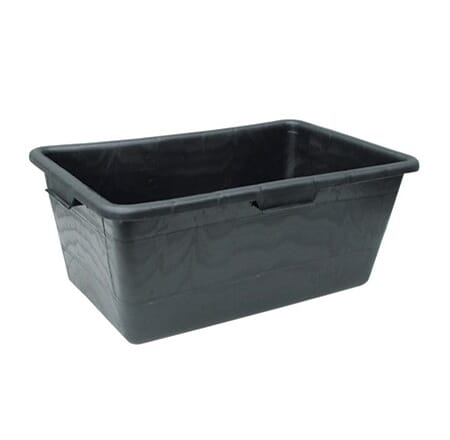 Fiskebalje 40liter rektangulær sort bøtte Må hentes! - Skruen.no